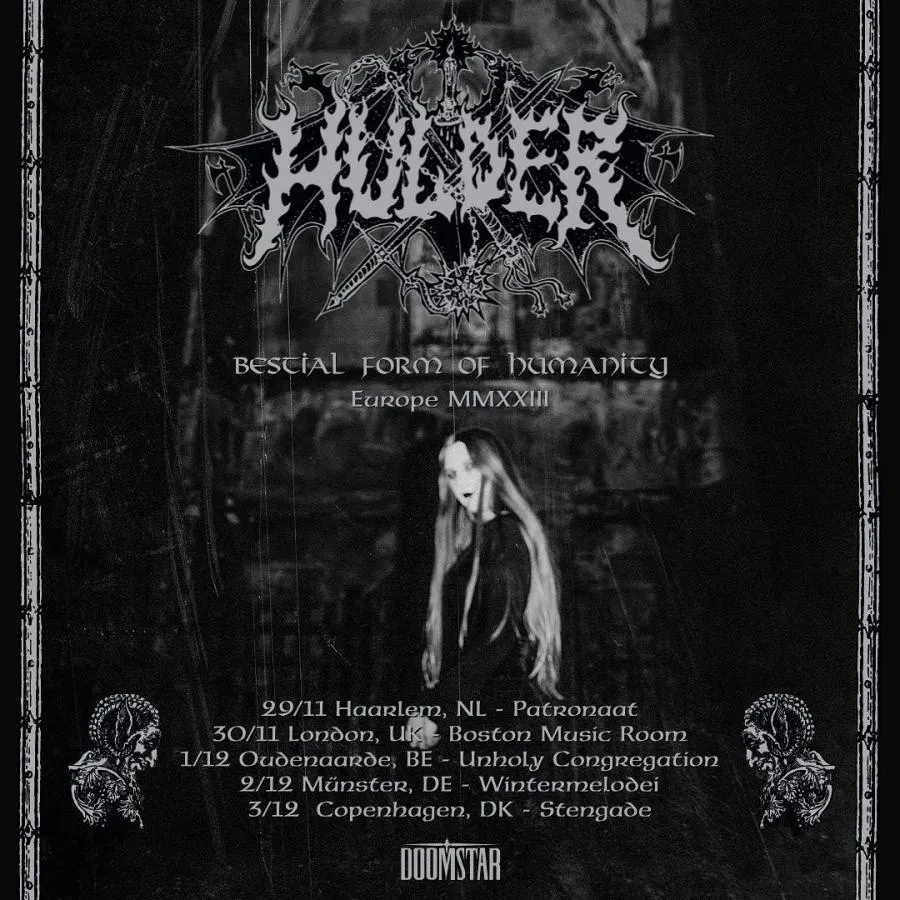 Hulder - European Tour 2023 - 30/11/2023 - London - Boston Music Room ...