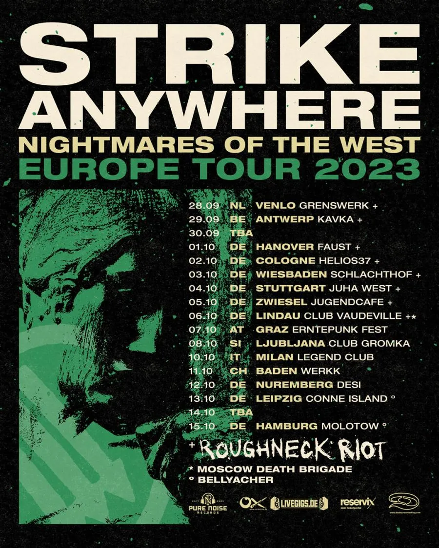 Event Strike Anywhere - 28/09/2023 - Venlo - Grenswerk - Netherlands