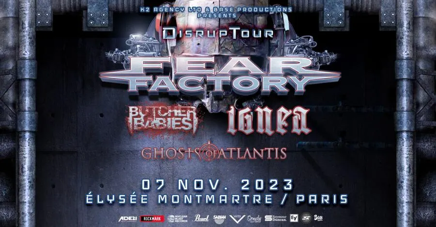 Event Fear Factory - 07/11/2023 - Paris - Elysée Montmartre - France