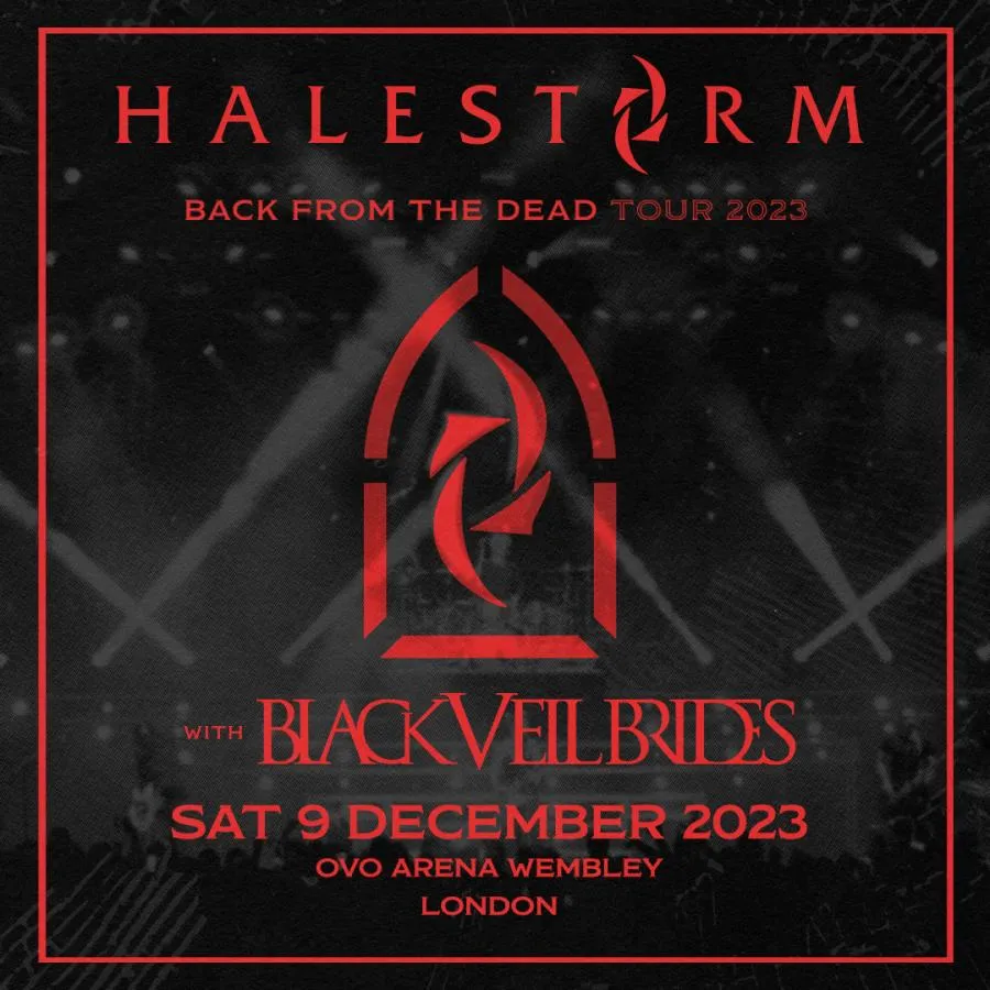 Event Halestorm - 09/12/2023 - London - OVO Arena Wembley - United Kingdom