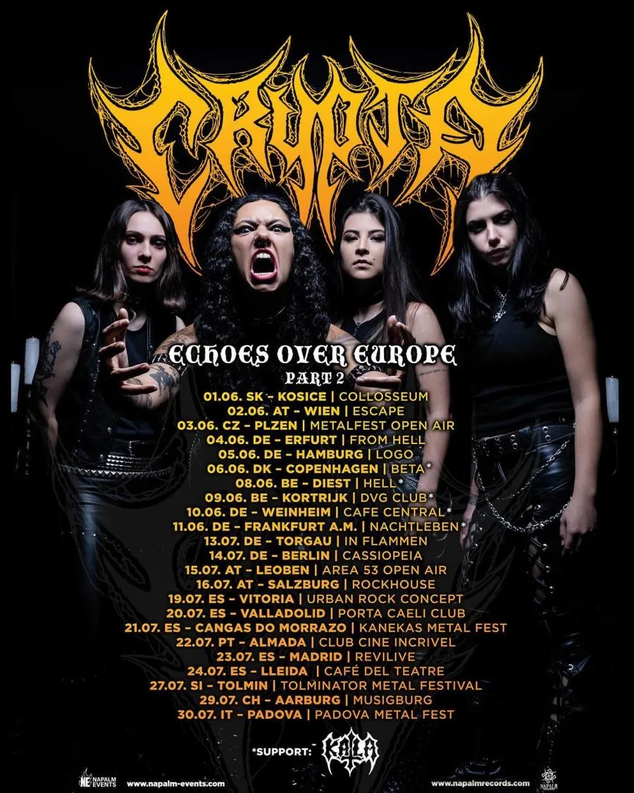 Crypta - Echoes Over Europe Part II - 06/06/2023 - Copenhagen - Beta ...