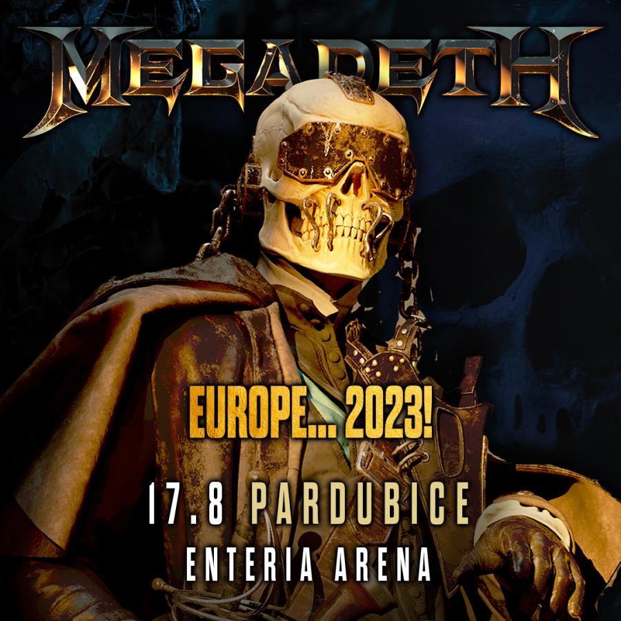 Event Megadeth - 17/08/2023 - Pardubice - Enteria Arena - Czechia