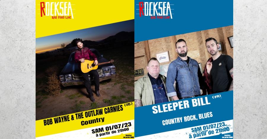 Concert - Bob Wayne / Sleeper Bill - Rocksea - 01/07/2023 - Saint ...
