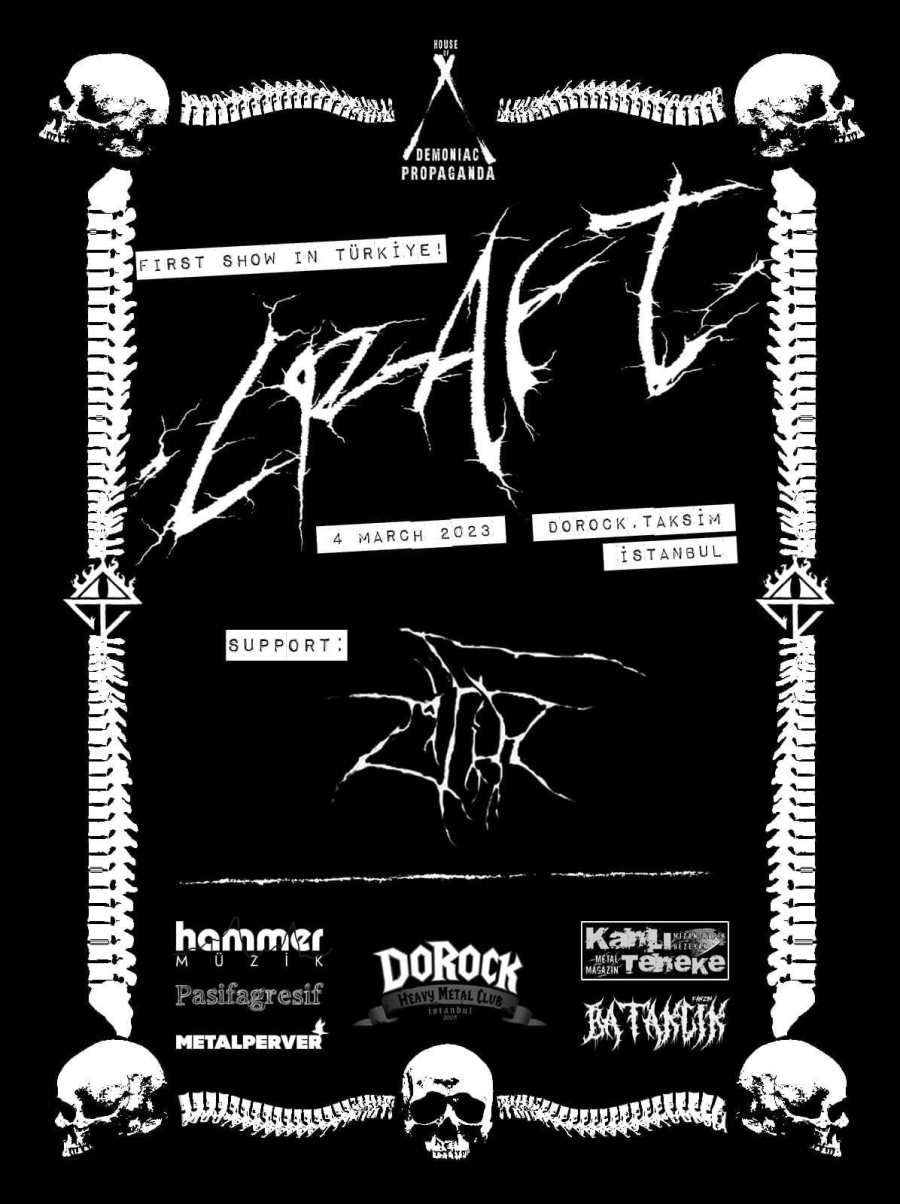 Craft - 04/03/2023 - Istanbul - Dorock Heavy Metal Club - Turkey