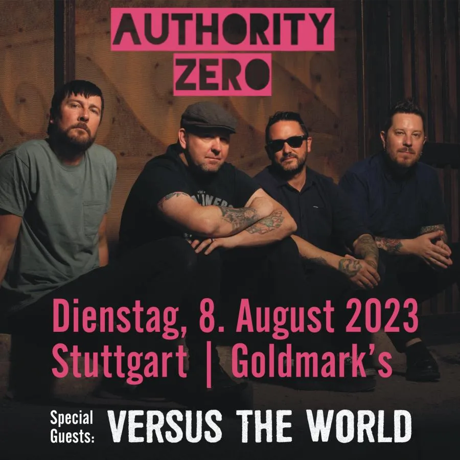 Event Authority Zero - 08/08/2023 - Stuttgart - Goldmark's - Germany