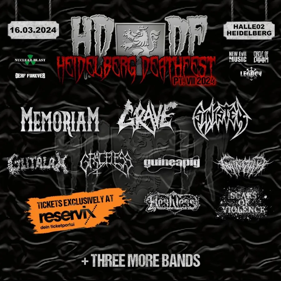 Heidelberg Deathfest 2024 - 13/03/2024 - Heidelberg - Halle 02 - Germany