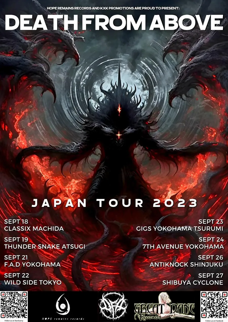 Event Death From Above - 22/09/2023 - Tokyo - Wild Side - Japan