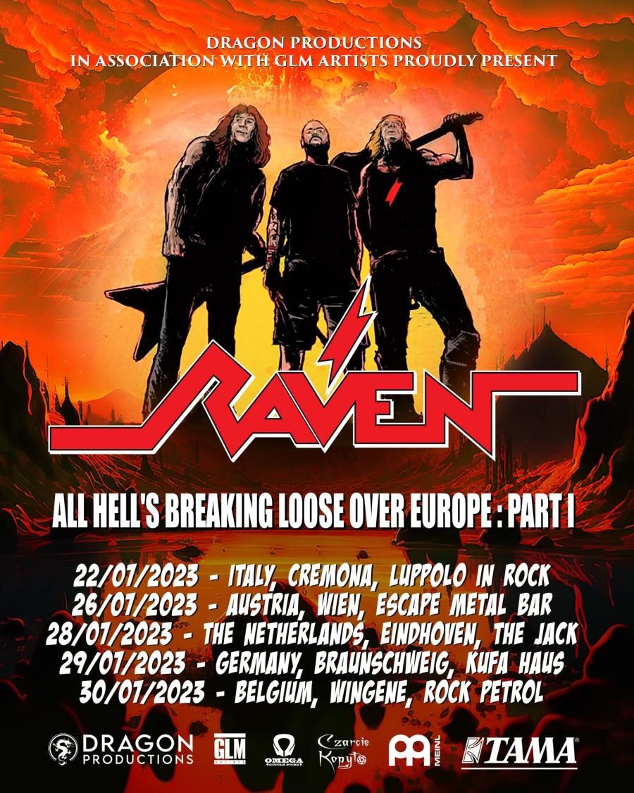 Raven - Europe Tour: Part I - 26/07/2023 - Wien - Escape - Austria