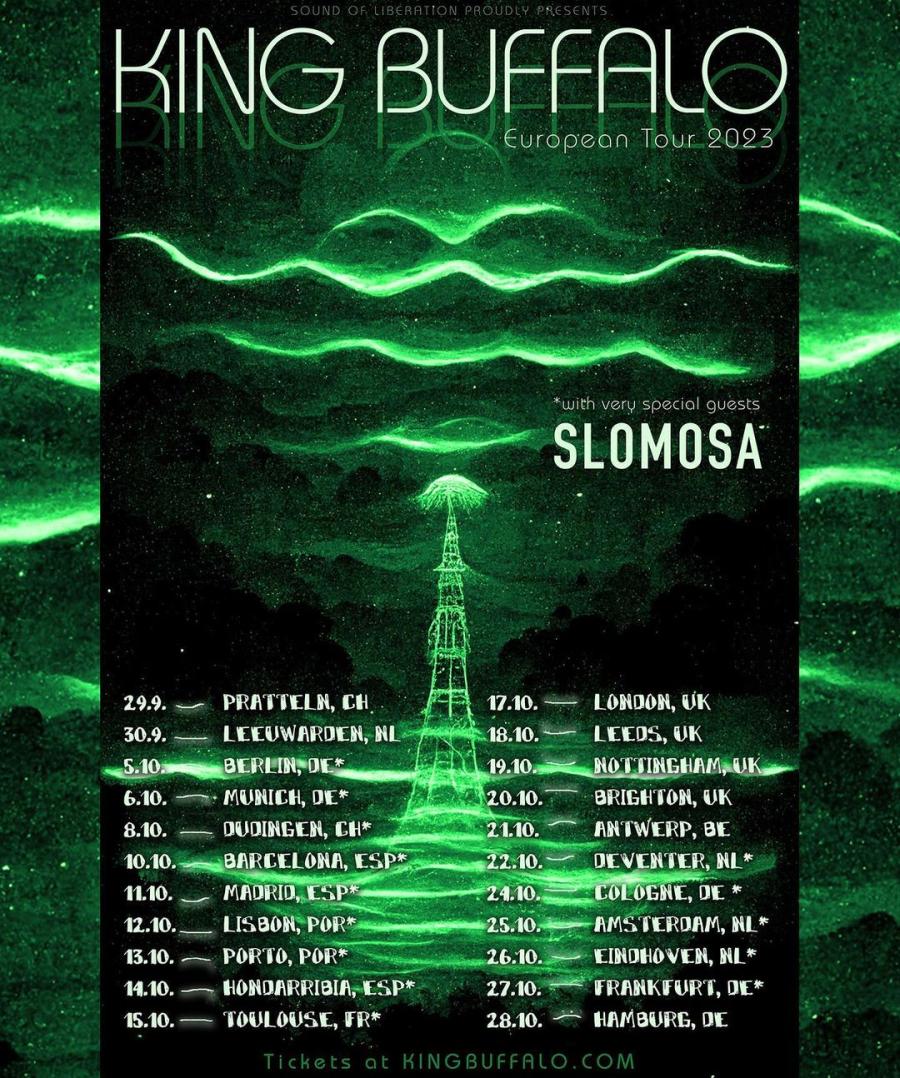 Event King Buffalo - 19/10/2023 - Nottingham - Bodega - United Kingdom