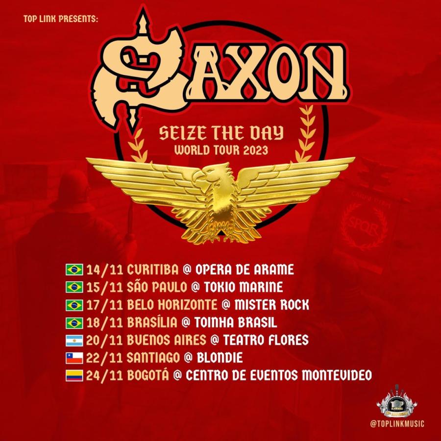 Event Saxon - 24/11/2023 - Bogota - Centro de Eventos Montevideo - Colombia