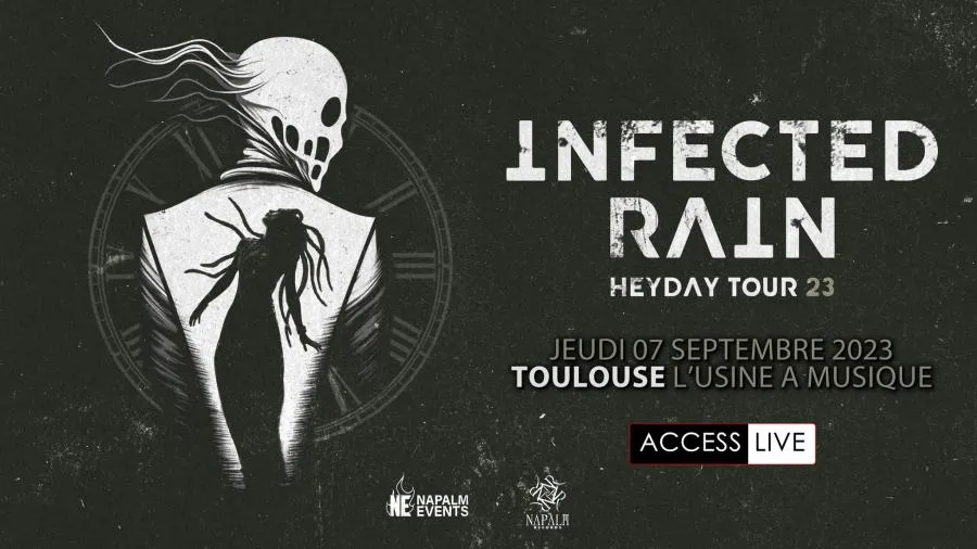 Event Infected Rain - 07/09/2023 - Toulouse - L'Usine à Musique - France