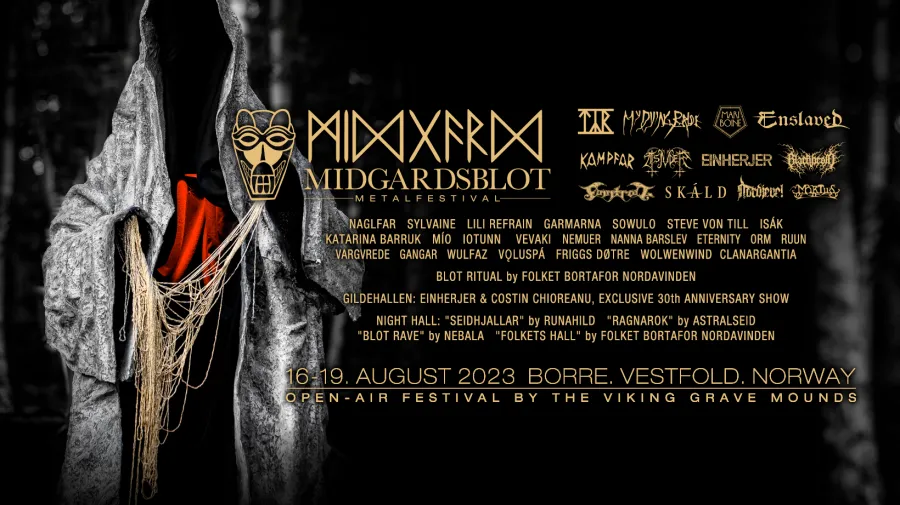 Midgardsblot Metal Festival 2023 - 16/08/2023 (4 days) - Borre - Midgardsblot - Norway