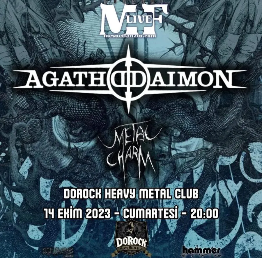 Agathodaimon - 14/10/2023 - Istanbul - Dorock Heavy Metal Club - Turkey