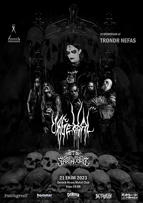 Urgehal - 21/10/2023 - Istanbul - Dorock Heavy Metal Club - Turkey