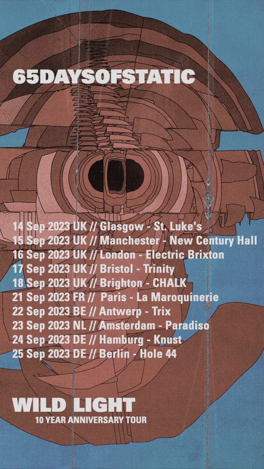 65daysofstatic + Sugar Horse - 23/09/2023 - Amsterdam - Paradiso - Netherlands