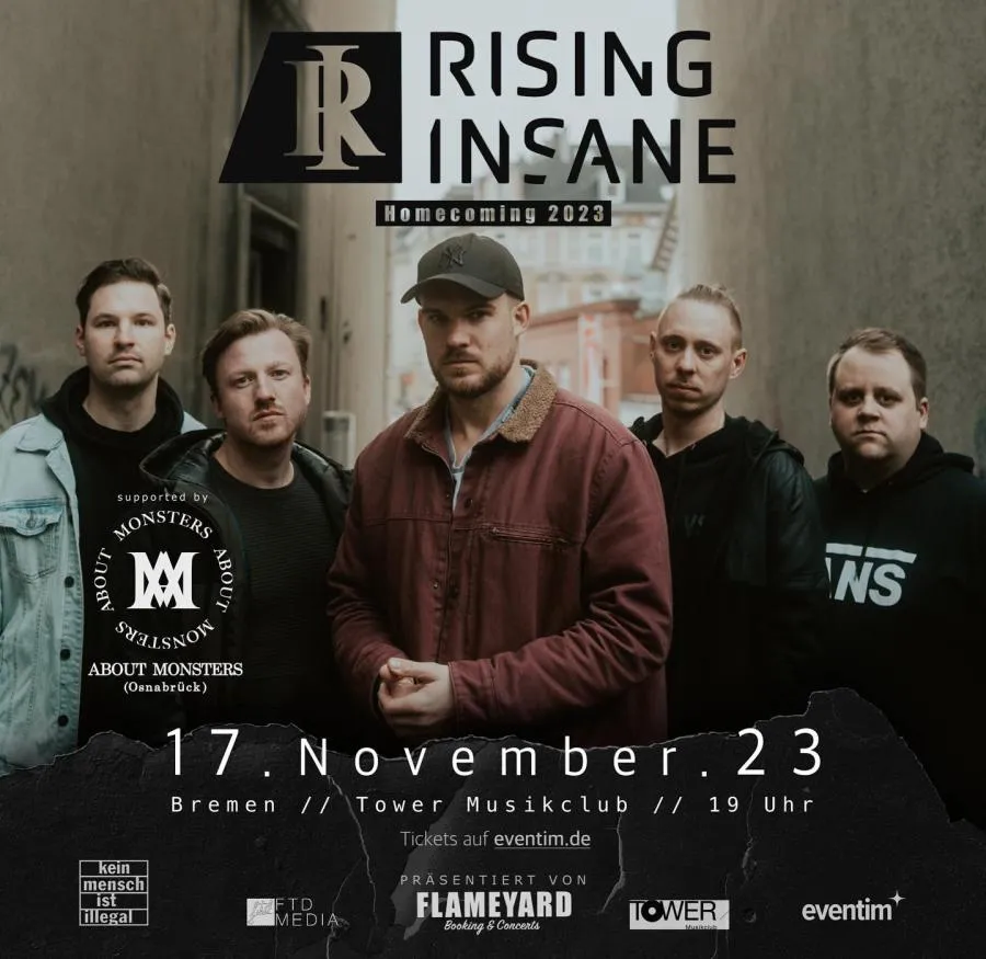 Event Rising Insane - 17/11/2023 - Bremen - Tower - Germany
