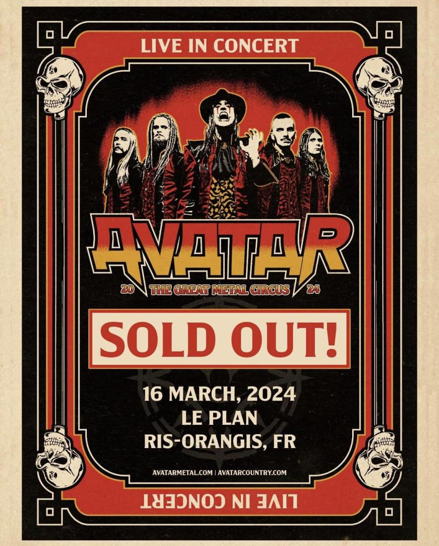 Event Avatar - 16/03/2024 - Ris-Orangis - Le Plan - France