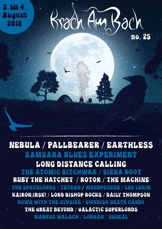 Krach am Bach 2018 - 02/08/2018 (3 days) - Beelen - Germany