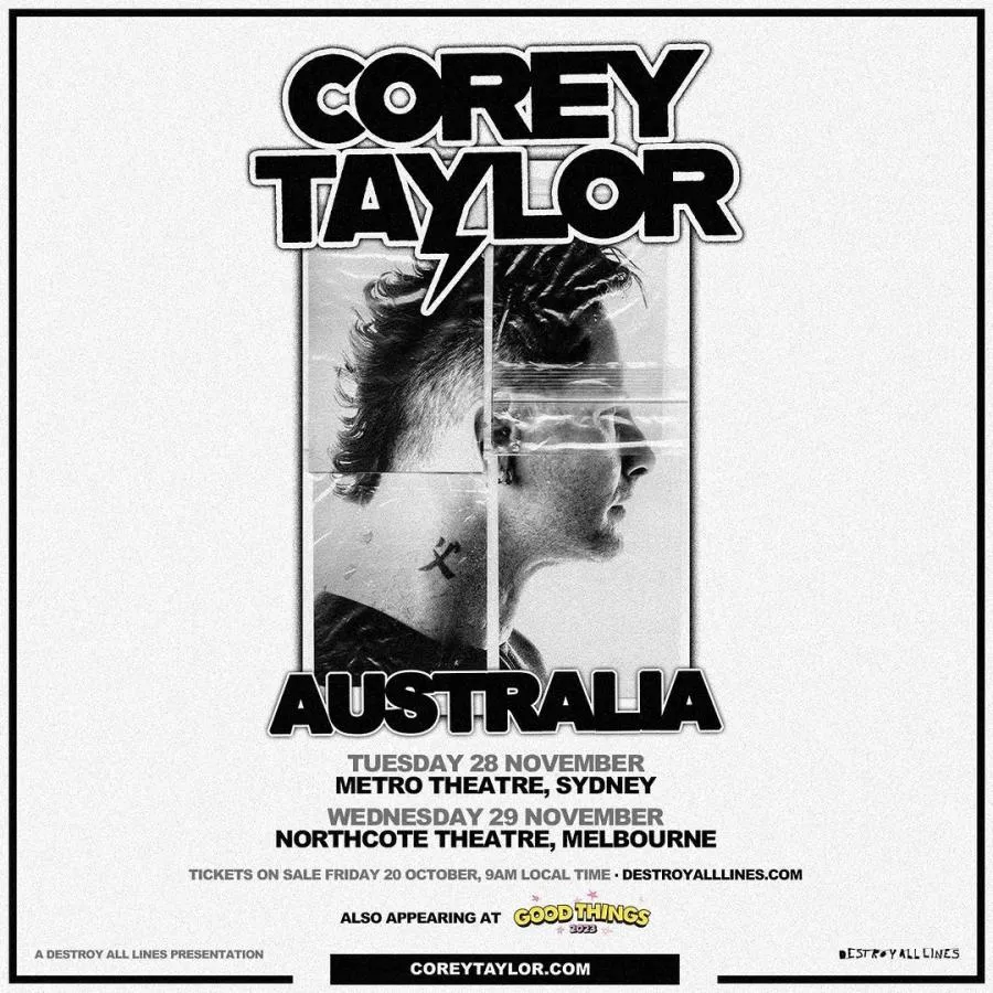Event Corey Taylor - 28/11/2023 - Sydney - Metro Theatre - Australia