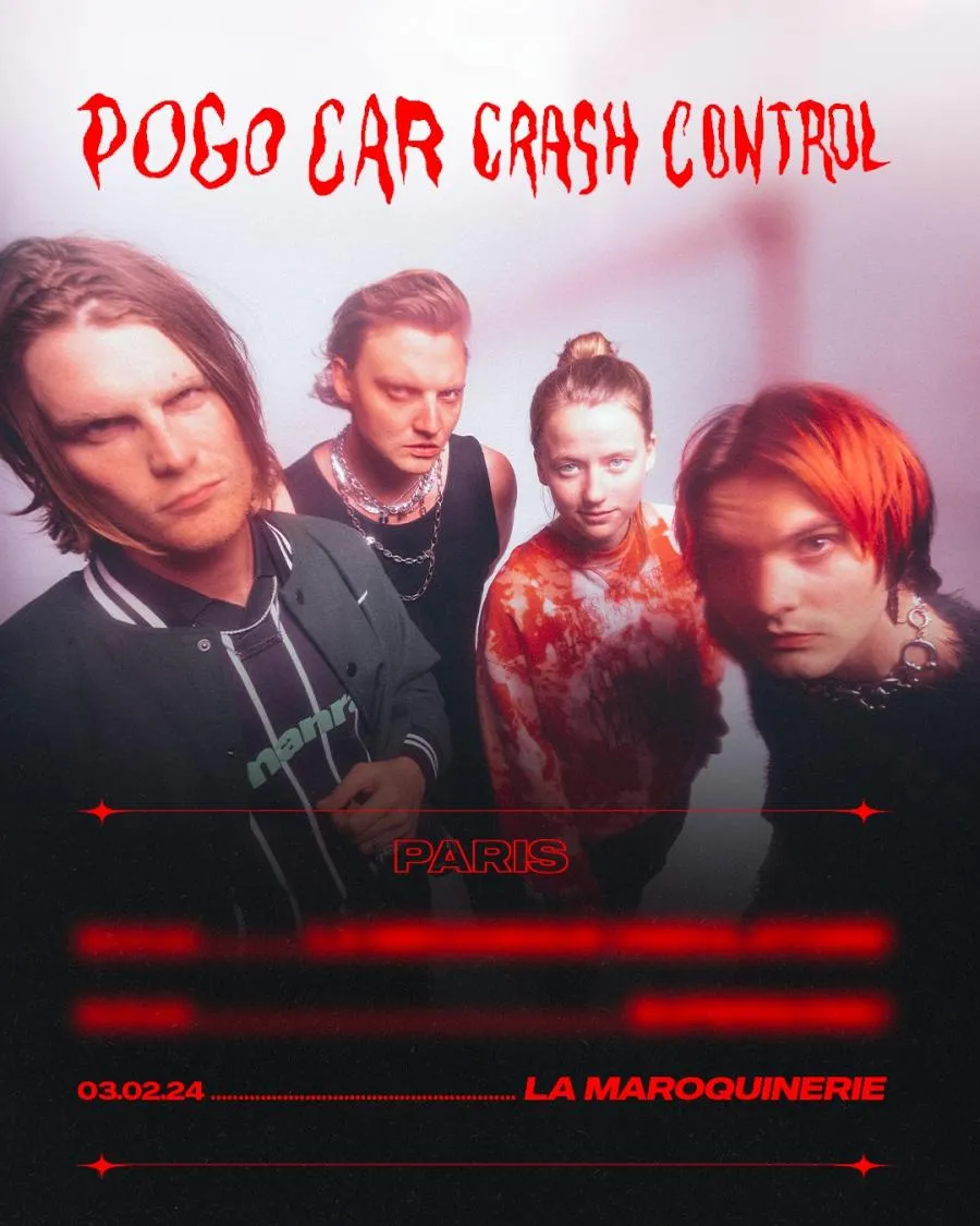 Event Pogo Car Crash Control - 03/02/2024 - Paris - La Maroquinerie ...