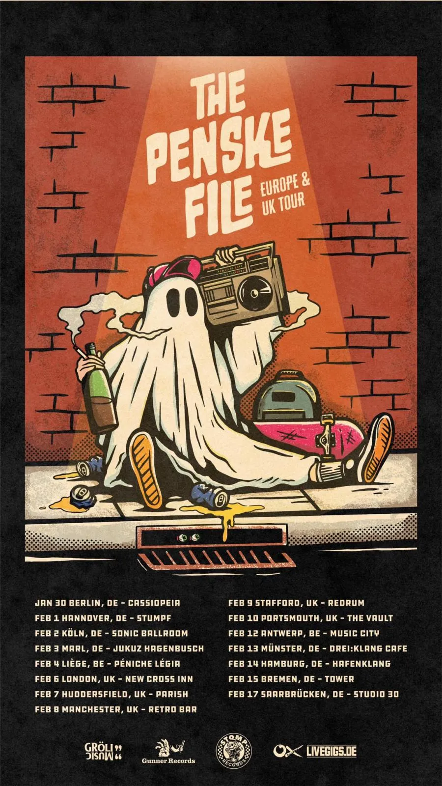 Event The Penske File - 13/02/2024 - Münster - Drei:Klang Cafe - Germany