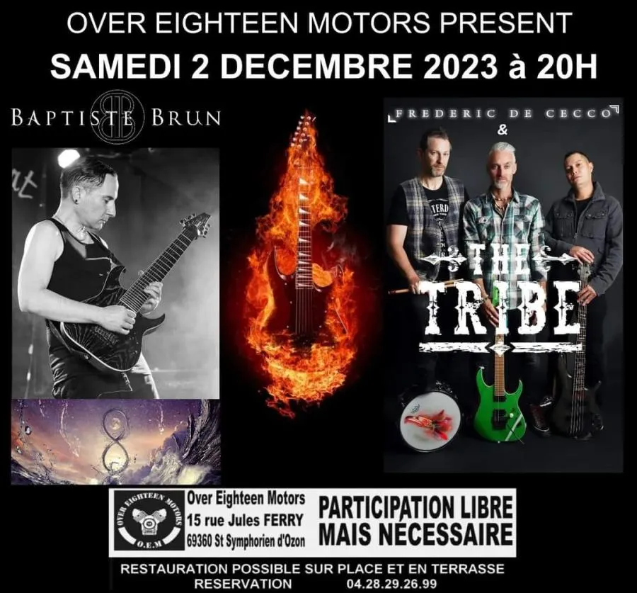 Baptiste Brun + The Tribe - 02/12/2023 - Saint-Symphorien d'Ozon ...