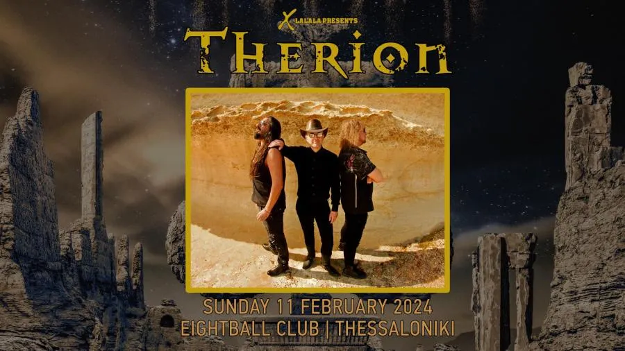 Therion - Greece & Cyprus Tour 2024 - 11/02/2024 - Thessaloniki ...