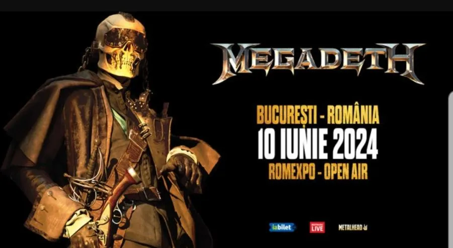 Megadeth - Crush the World tour 2024 - 10/06/2024 - Bucharest - Romexpo - Romania