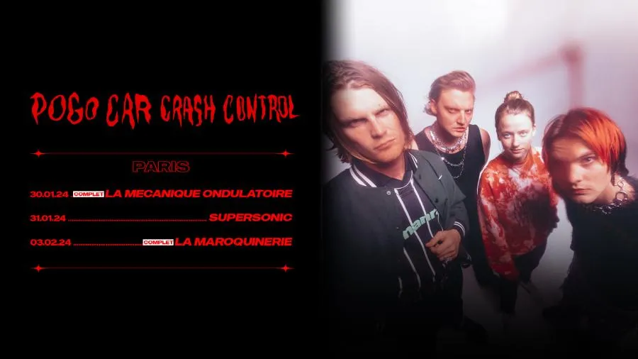 Event Pogo Car Crash Control - 31/01/2024 - Paris - Supersonic - France