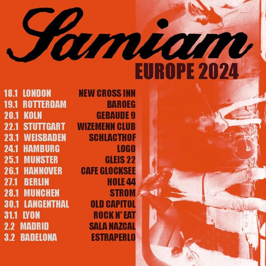 Event Samiam - 26/01/2024 - Hannover - Cafe Glocksee - Germany