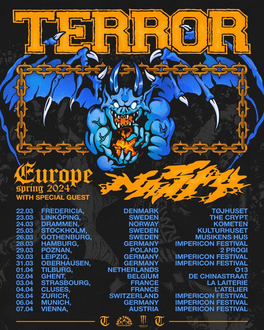 Event Terror - 24/03/2024 - Drammen - Kometen - Norway