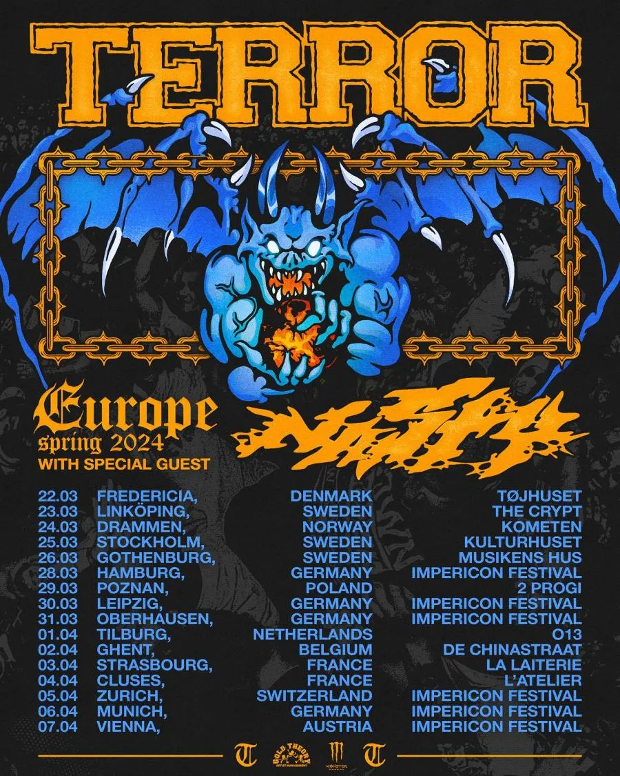 Event Terror - 24/03/2024 - Drammen - Kometen - Norway