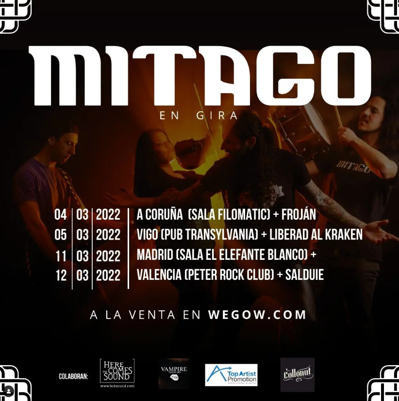 Mitago - Gira 2022 - 11/03/2022 - Madrid - Sala El Elefante Blanco - Spain