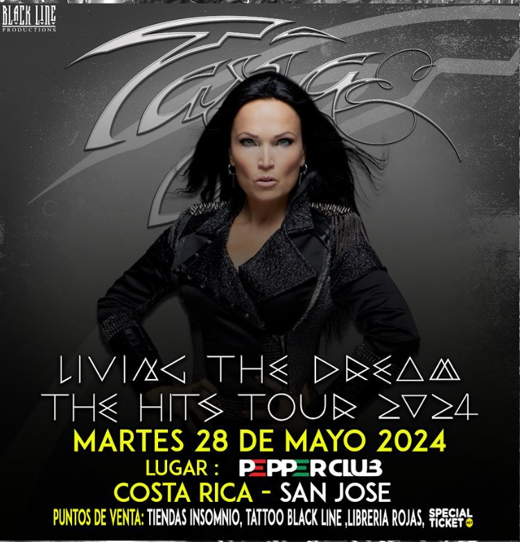 Tarja - Living the dream - The Hits Tour 2024 - 19/03/2024 - Recife ...