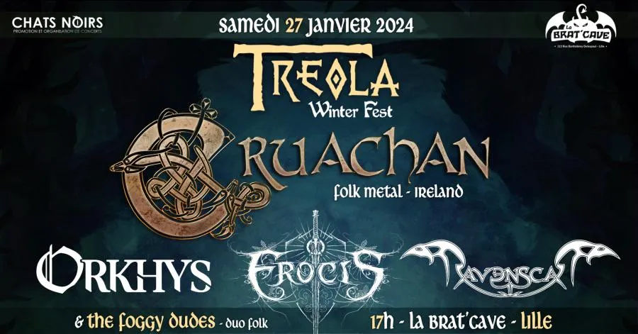 Treola Winter Fest 2024 - 27/01/2024 - Lille - La Brat Cave - France