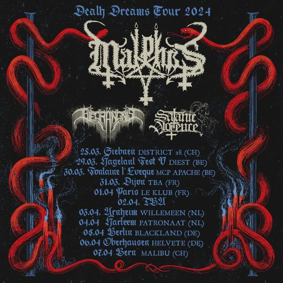 Malphas - Death Dreams Tour 2024 - 04/04/2024 - Haarlem - Patronaat ...