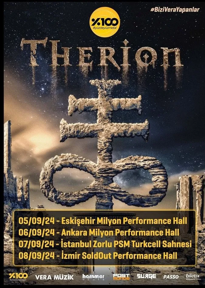 Therion - Turkey Tour 2024 - 08/09/2024 - İzmir - SoldOut Performance ...