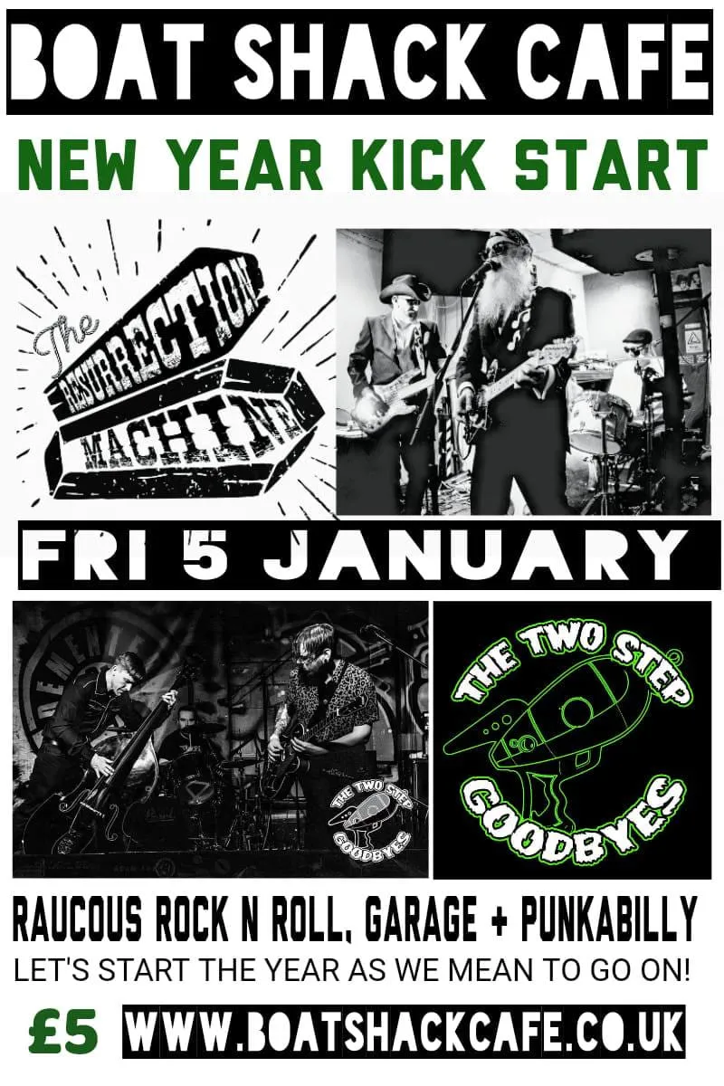 Event The Resurrection Machine - 05/01/2024 - Bromsgrove - Boat Shack ...