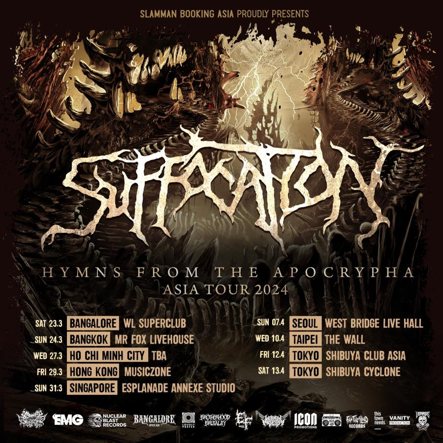 Event Suffocation - 29/03/2024 - Hong Kong - Musiczone - Hong Kong
