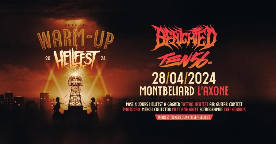 Hellfest Warm-up Tour 2024 - 28/04/2024 - Montbéliard - Axone - France