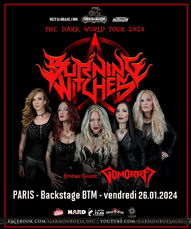 Burning Witches, Gomorra // Paris - 26/01/2024 - Paris - Backstage By ...
