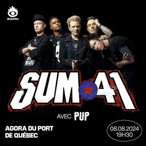 Event Sum 41 - 08/08/2024 - Québec - Quebec City Old Port Agora - Canada