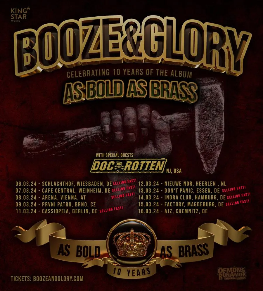 Event Booze & Glory - 14/03/2024 - Hamburg - Indra - Germany