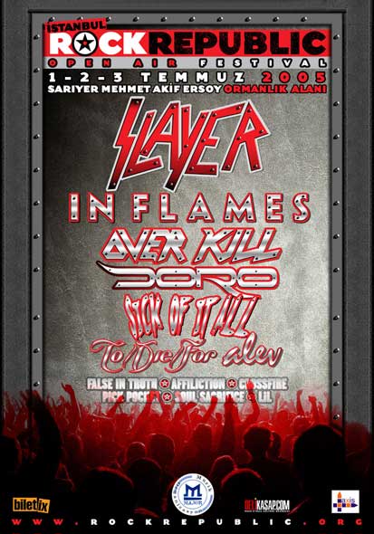 Istanbul Rock Republic Open Air Festival - 01/07/2005 (3 days ...
