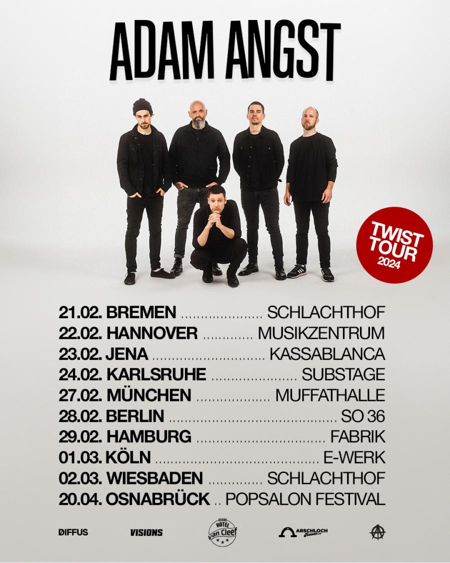 Event Adam Angst - 23/02/2024 - Jena - Kassablanca - Germany