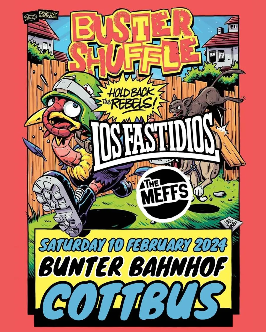 Event Buster Shuffle - 10/02/2024 - Cottbus - Bunter Bahnhof - Germany