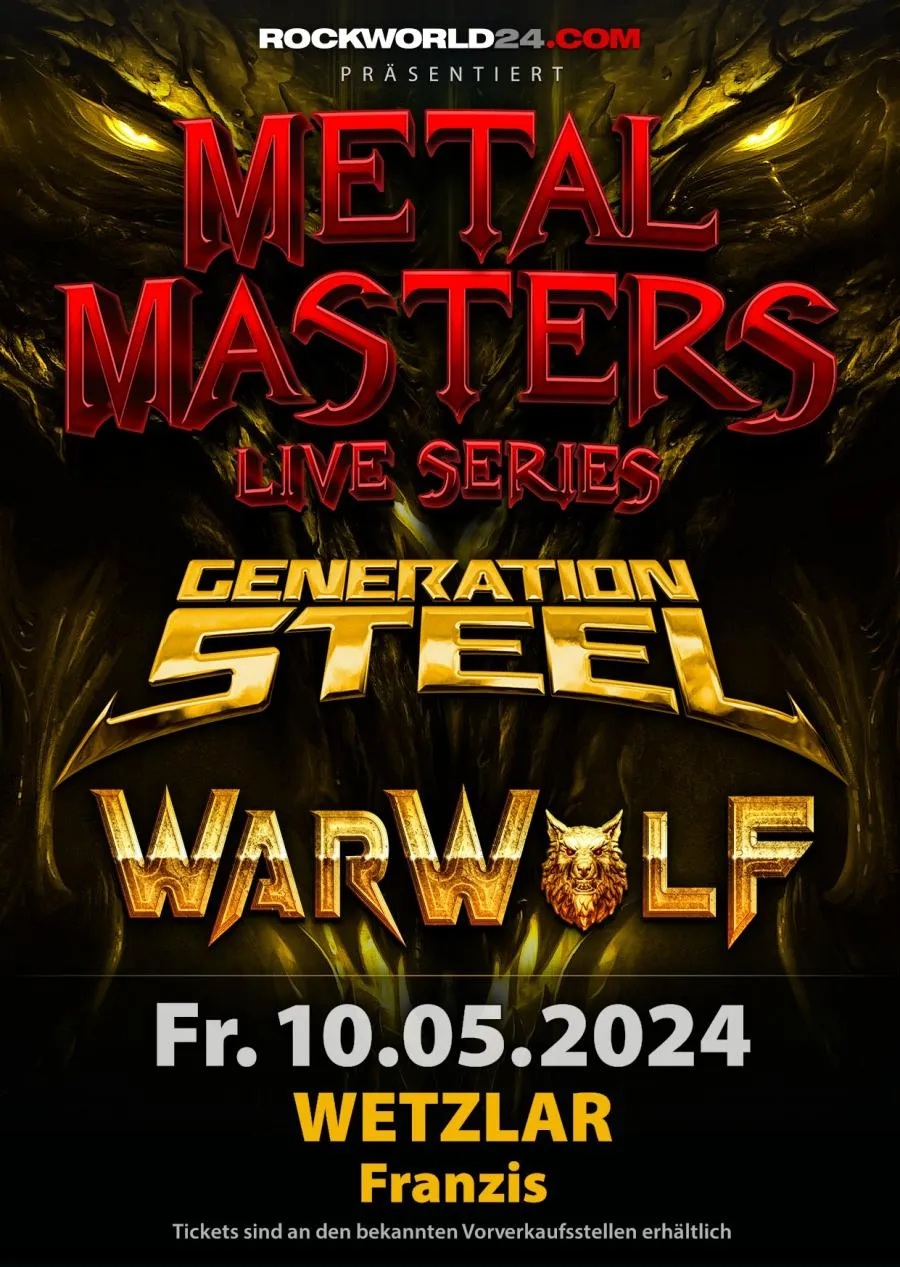 Generation Steel + WarWolf - 10/05/2024 - Wetzlar - Franzis - Germany