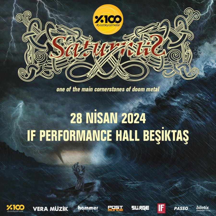 Saturnus - 28/04/2024 - Istanbul - IF Performance Hall Beşiktaş - Turkey