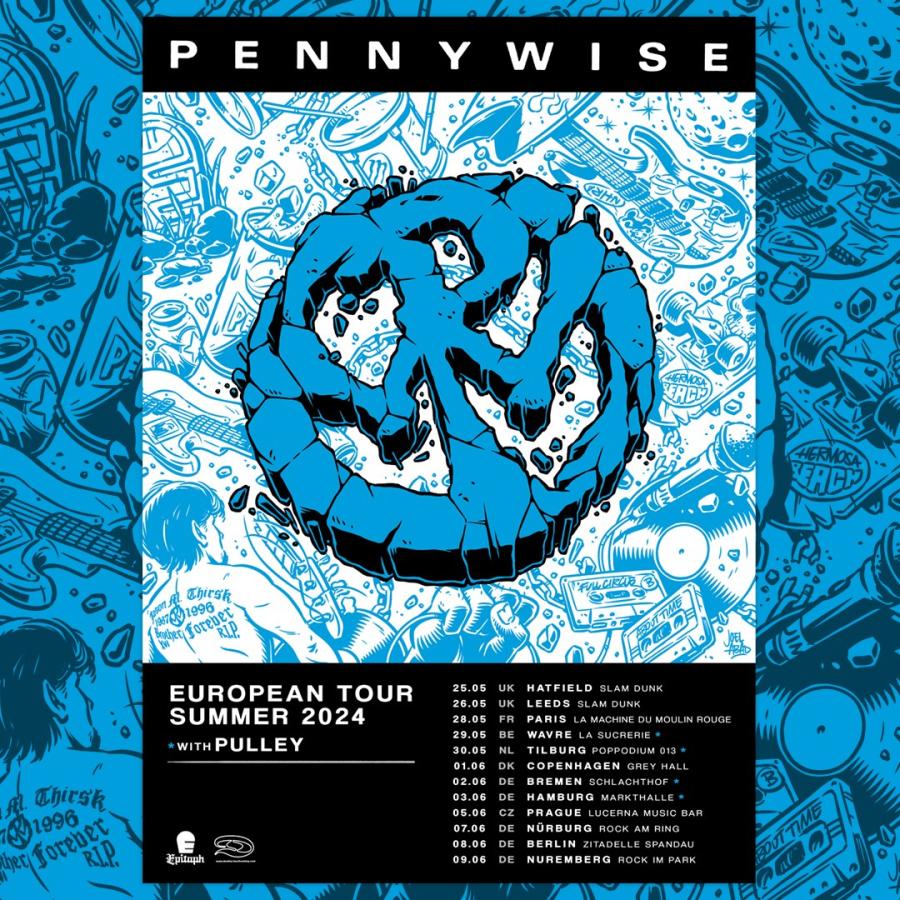 Event Pennywise - 01/06/2024 - Copenhagen - Den Grå Hal - Denmark