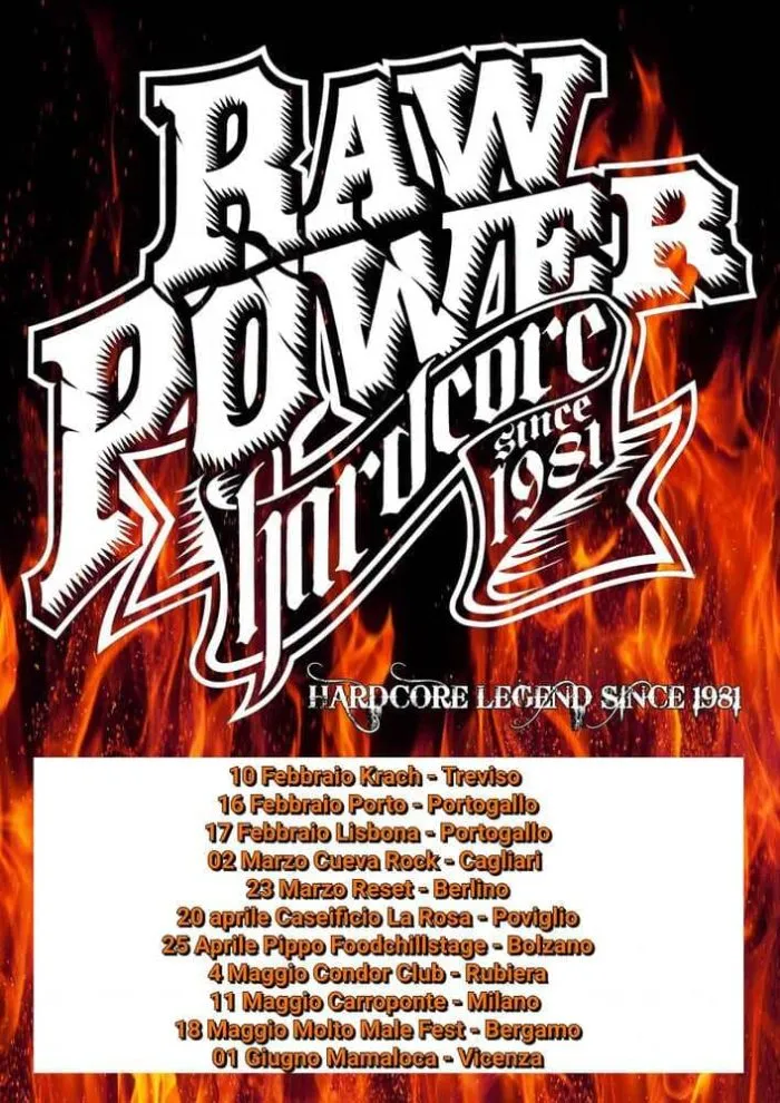Event Raw Power - 02/03/2024 - Cagliari - CuevaRock - Italy